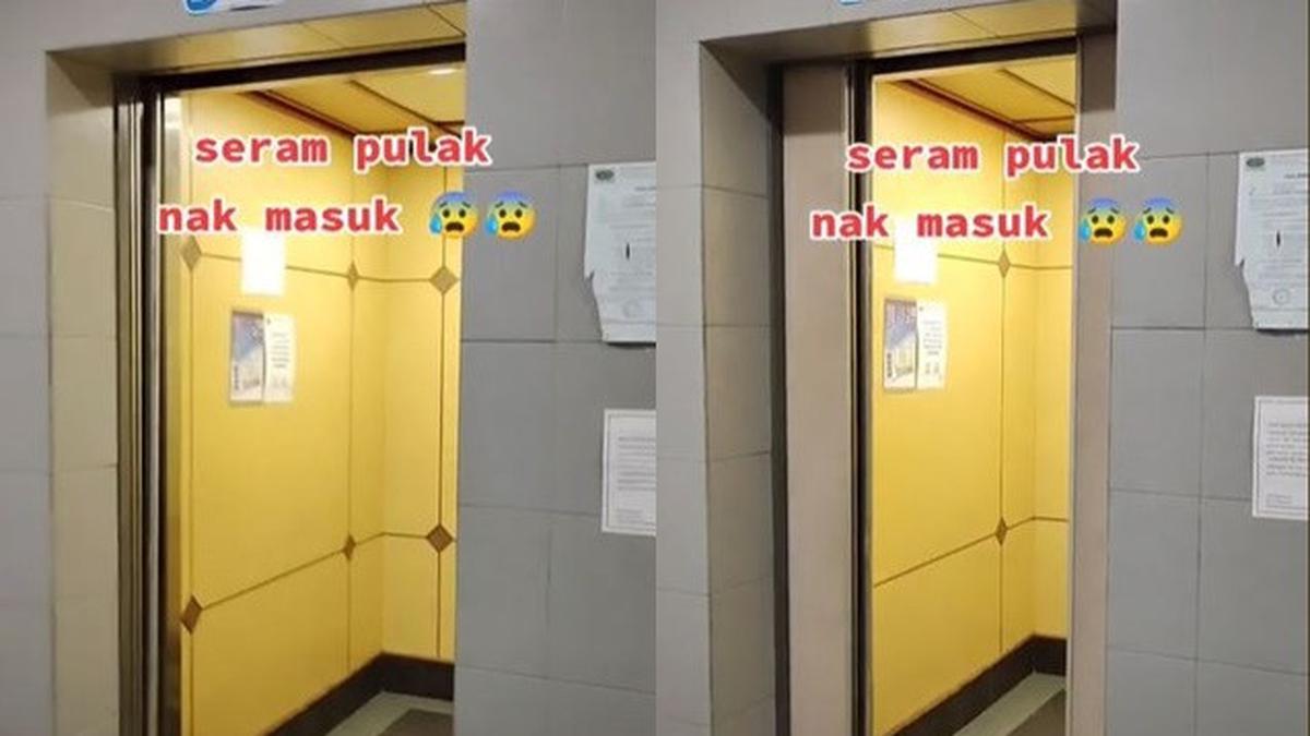 Viral Lift Ini Menutup dan Membuka Sendiri Tanpa Ada Orang, Bikin ...