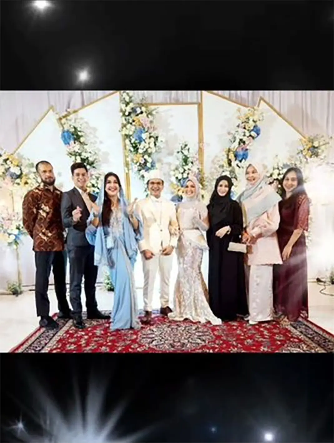 Potret Artis-artis Hadir Dipernikahan Sahrul Gunawan dan Dine Mutiara ...