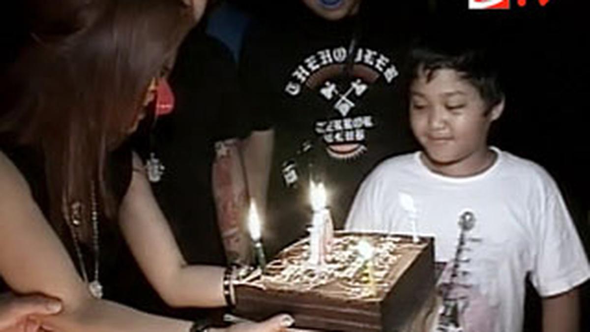 Ada Syahrini di Ultah Anak Anang - ShowBiz Liputan6.com