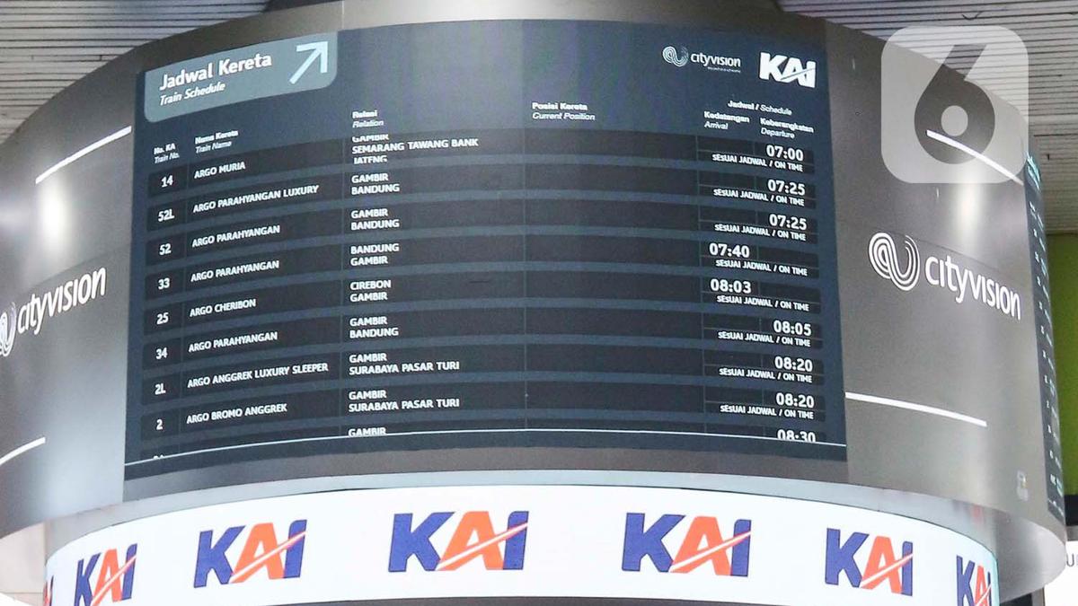 KAI Operasikan 16 Kereta Tambahan Sambut Libur Panjang Nyepi - Bisnis Liputan6.com