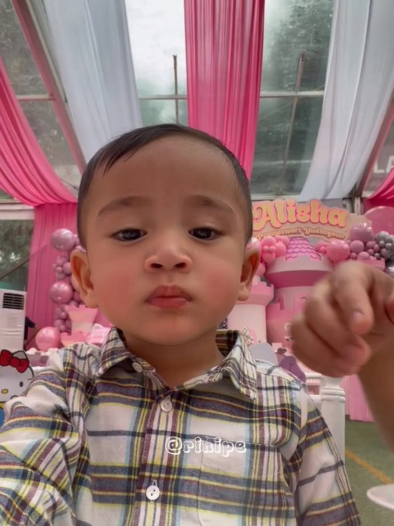 6 Potret Menggemaskan Cipung Saat Datang di Ulang Tahun Pak SBY ...