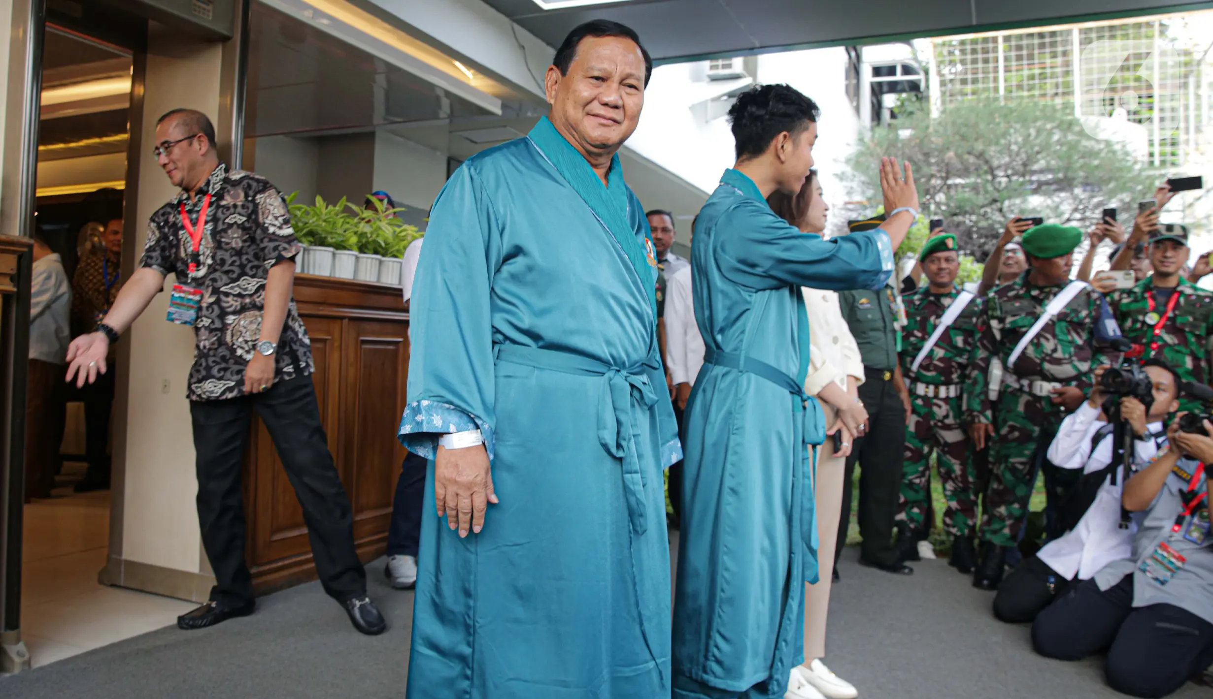 Prabowo Gibran Jalani Pemeriksaan Kesehatan Capres Cawapres Di Rspad