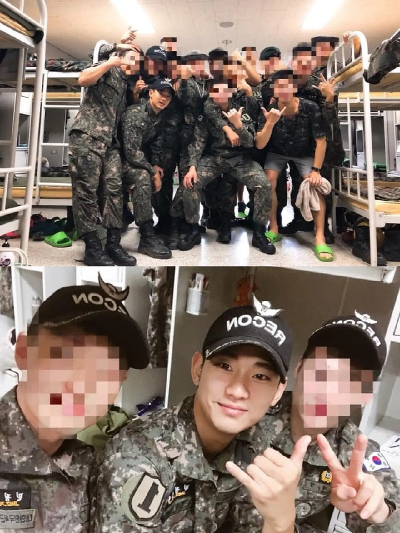 Bahagia, ini potret Kim Soo Hyun saat berada di pangkalan militer - Entertainment Fimela.com