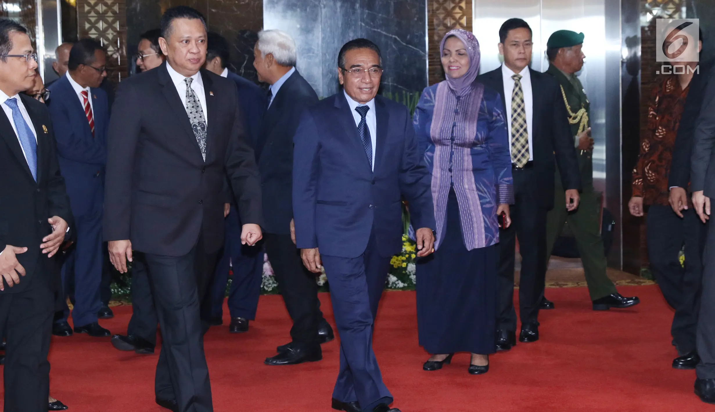 FOTO: Ketua DPR Terima Kunjungan Presiden Timor Leste - Foto Liputan6.com
