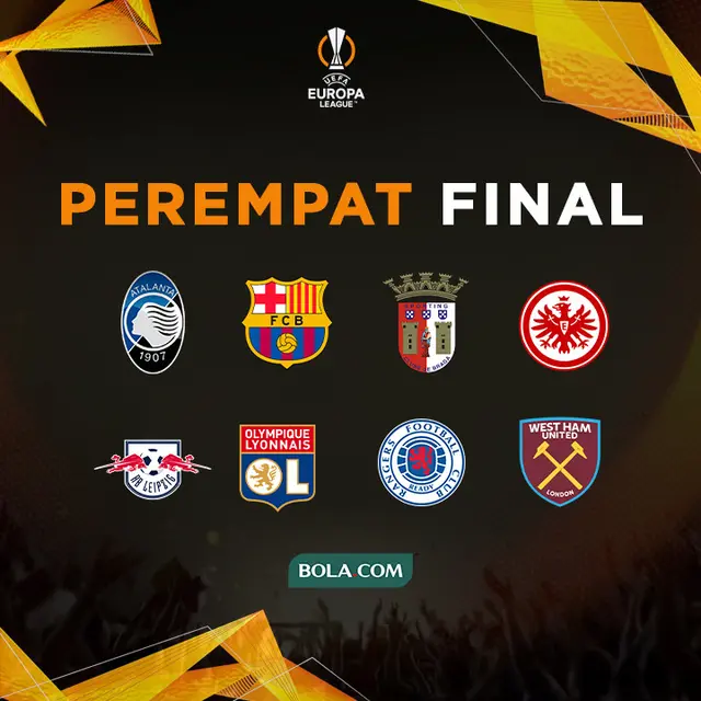 Jadwal Siaran Langsung Perempat Final Liga Europa: Ambisi Barcelona ...
