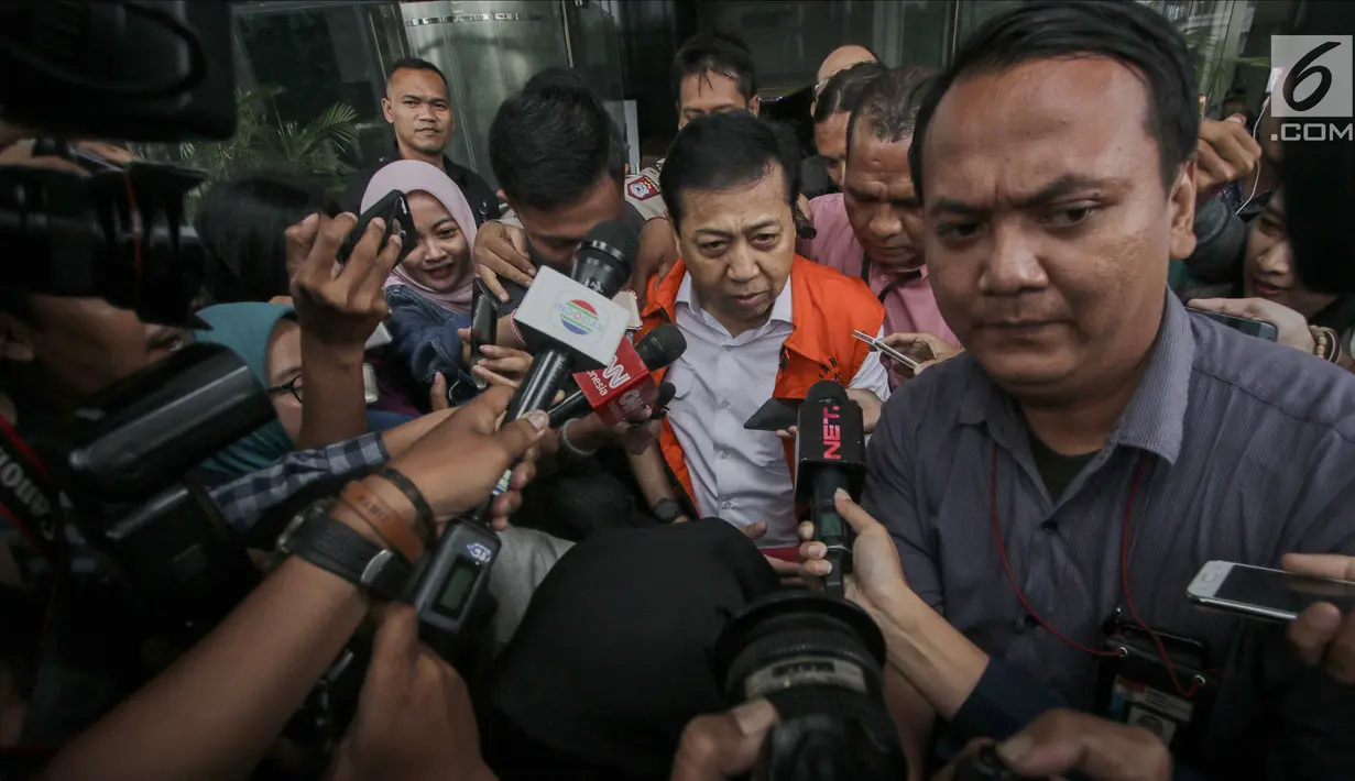 PHOTO: Usai Diperiksa MKD, Setya Novanto Pilih Bungkam - Foto Liputan6.com