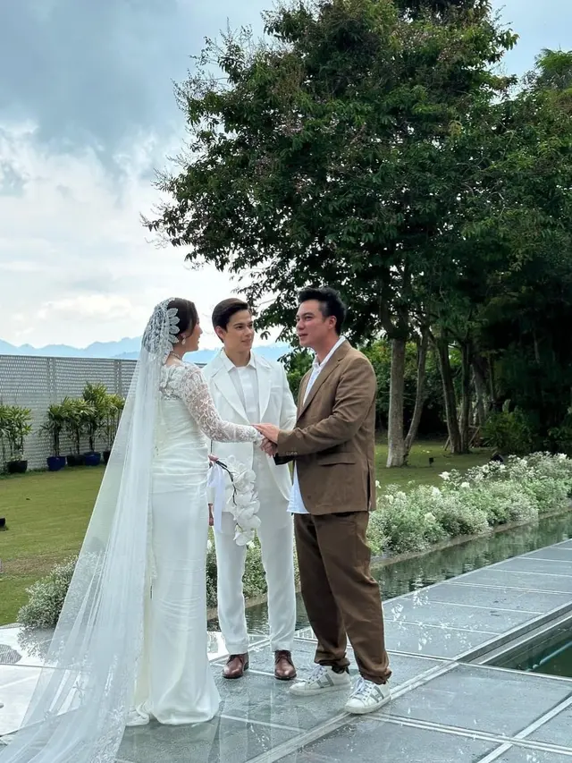 6 Potret Baim Wong Hadiri Pernikahan Usai Paula Keguguran, Demi Tepati ...