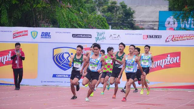 Rekor Nasional Lari Estafet 4x100 Meter Putra Pecah di Kualifikasi Jateng SAC Indonesia 2023 ...