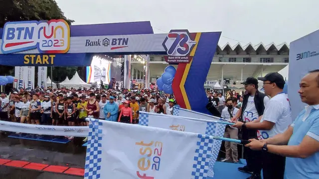 14.000 Peserta Meriahkan BTN Anniversary Festival 2023 - On Off Liputan6.com