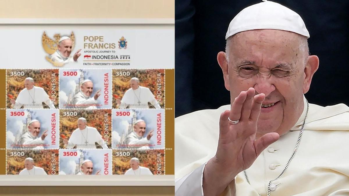 Sambut Kunjungan Paus Fransiskus, Pos Indonesia Luncurkan Prangko Edisi ...