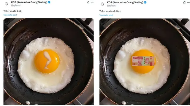 6 Meme Telur Mata Sapi Benar tapi Salah Ini Nyeleneh, Bikin Tepuk Jidat - Hot Liputan6.com