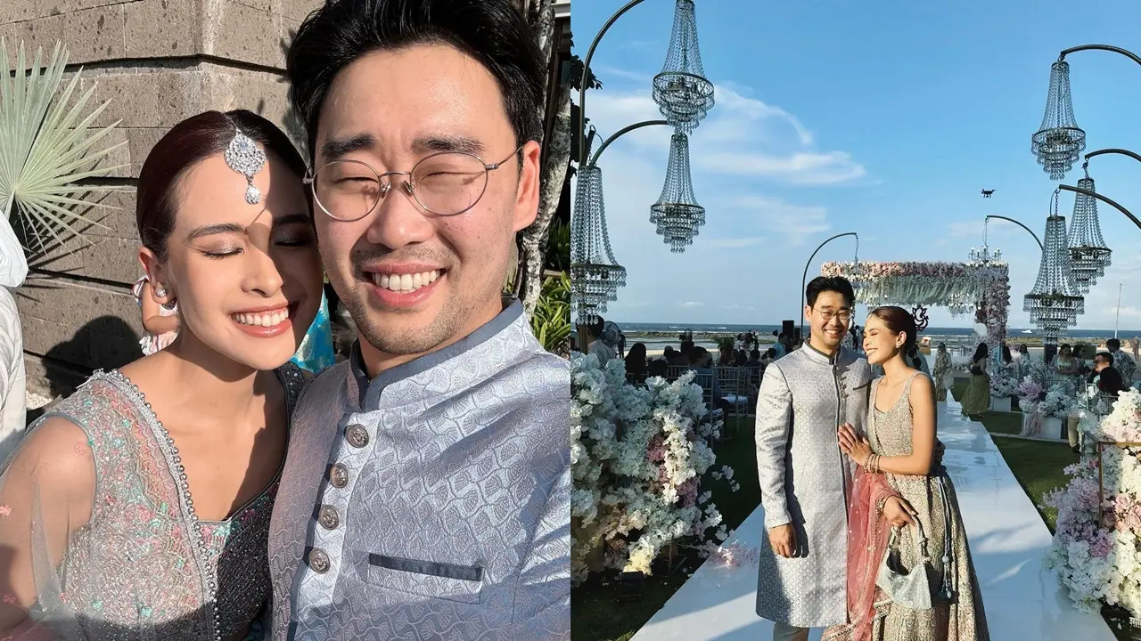 7 Potret Maudy Ayunda dan Jesse Choi Pakai Baju India, Bak Pengantin ...