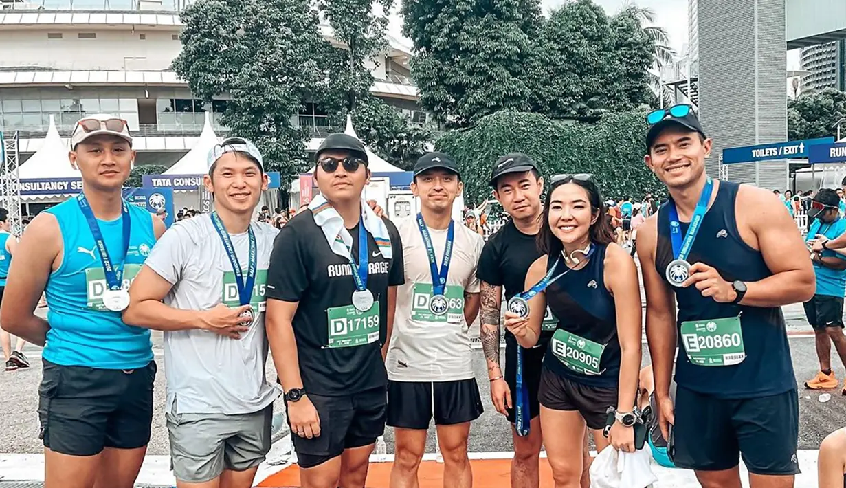 Pertama Kali Ikut Marathon, Ini Potret Seru Gisella Anastasia dan ...