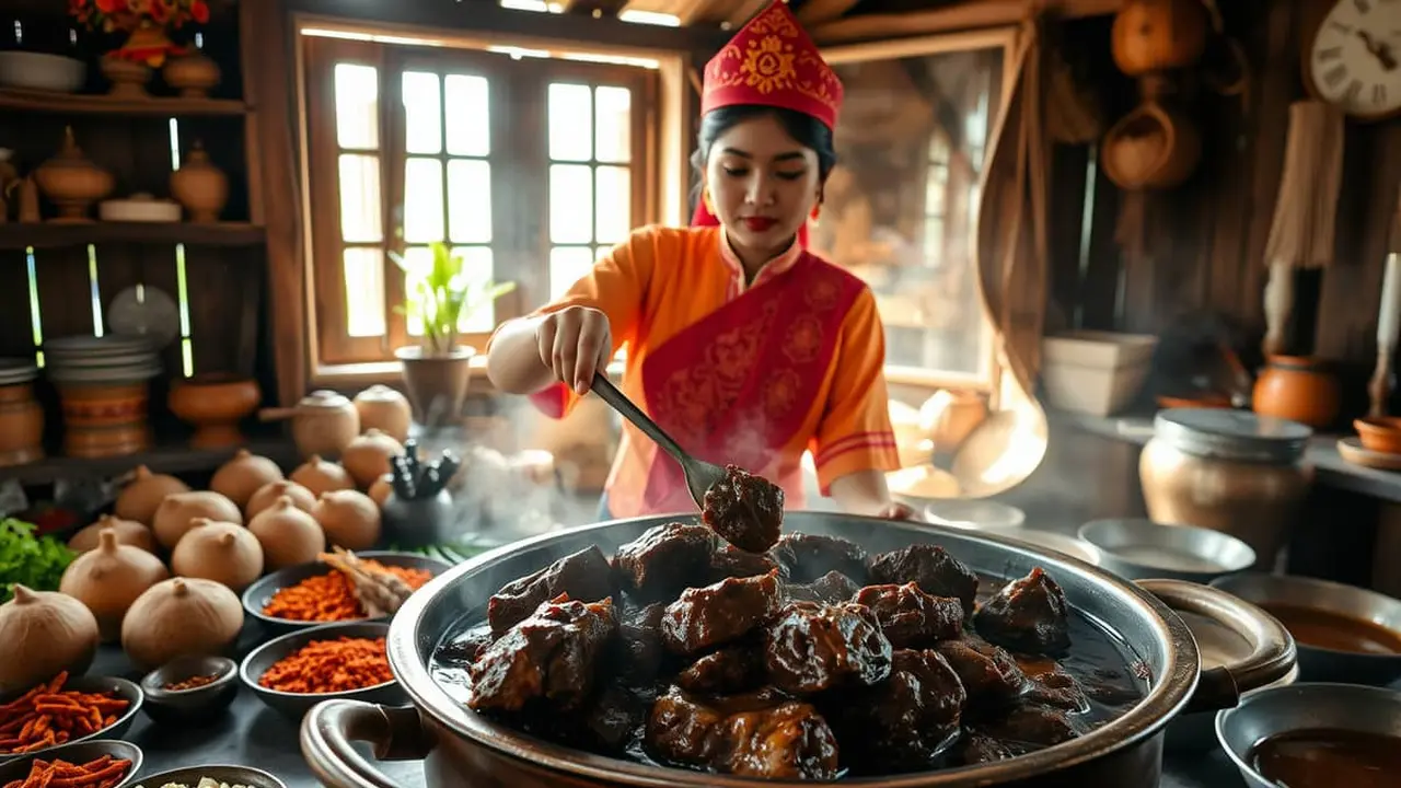Resep Rendang Sapi: Cara Membuat Hidangan Legendaris Khas Minang ...