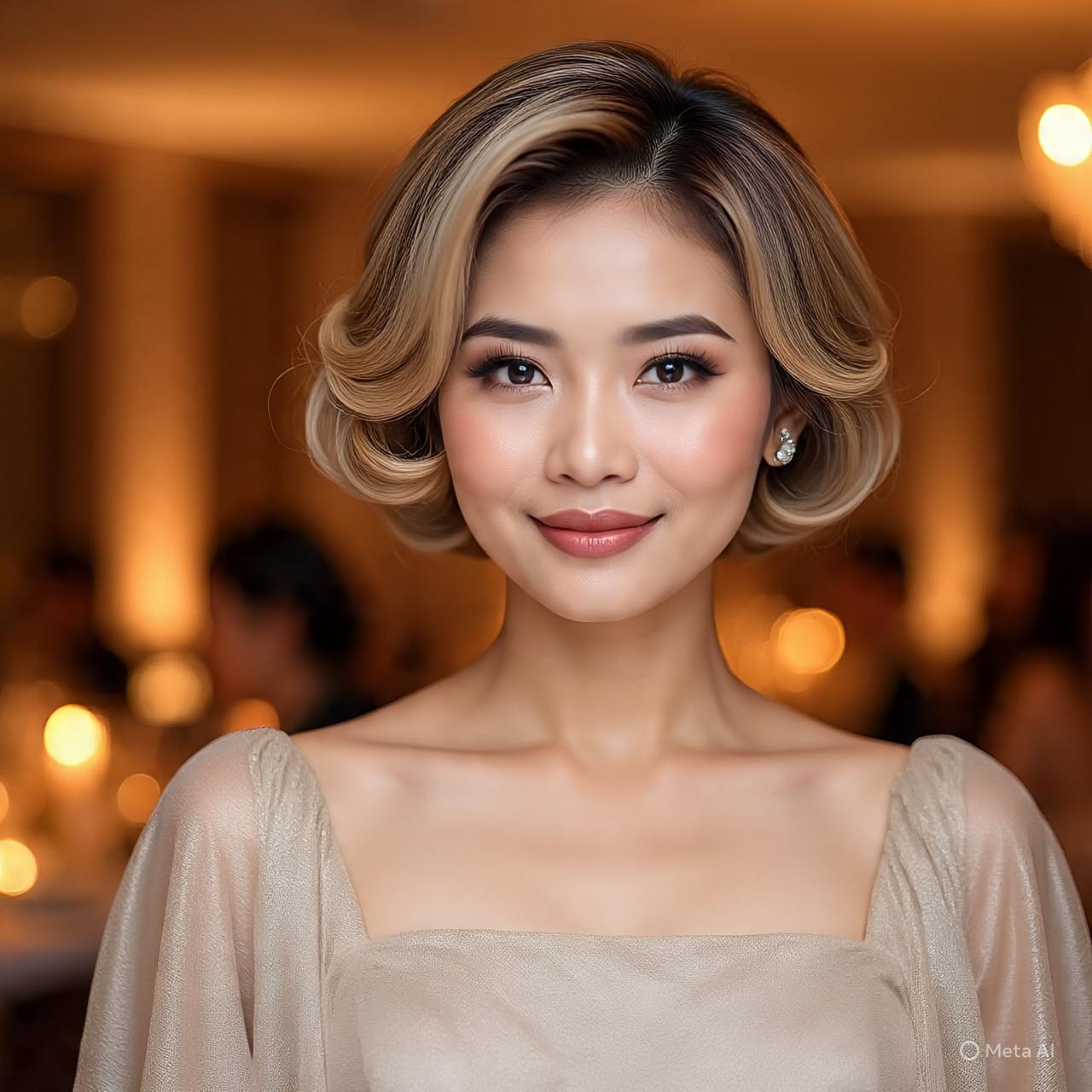 9 Inspirasi Hairdo Rambut Pendek untuk Pesta, Tampil Simpel tapi Tetap ...