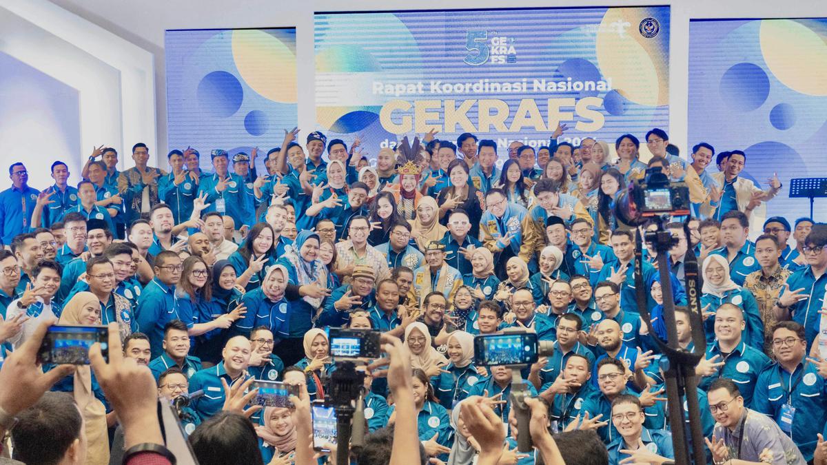 Rakornas Gekrafs: Capaian 5 Tahun Gekrafs Bangkitkan Ekonomi Kreatif