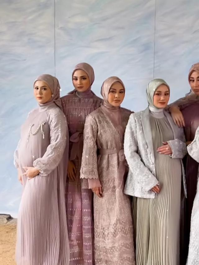 7 Pemotretan Geng Mamayu Kompak Berhijab, Ada Duo Bumil Curi Perhatian ...
