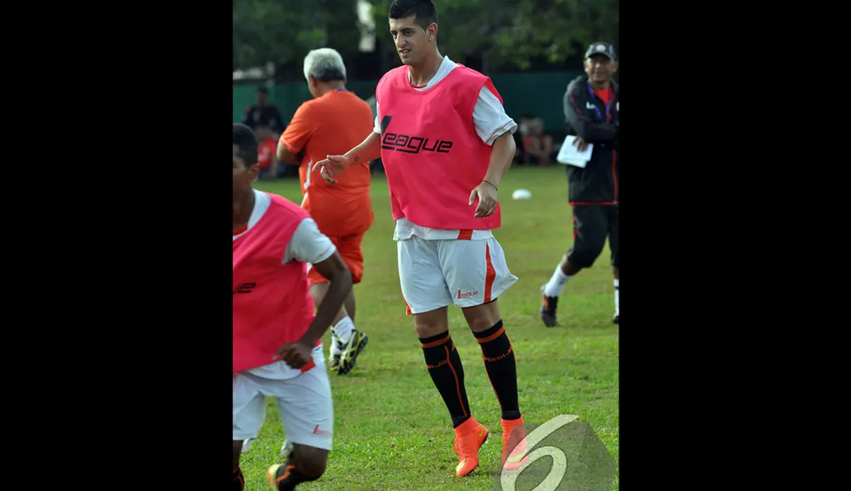 Pemain Anyar Persija Asal Argentina Mulai Latihan - Foto Liputan6.com