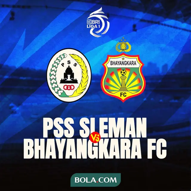 Link Live Streaming BRI Liga 1: PSS Vs Bhayangkara FC - Indonesia Bola.com