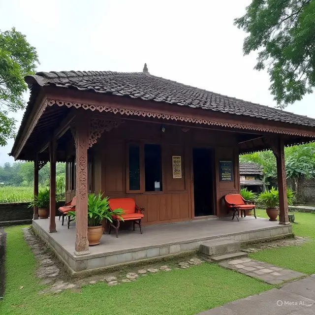 7 Desain Rumah Gebyok Sederhana, Perpaduan Gaya Klasik Jawa dan ...