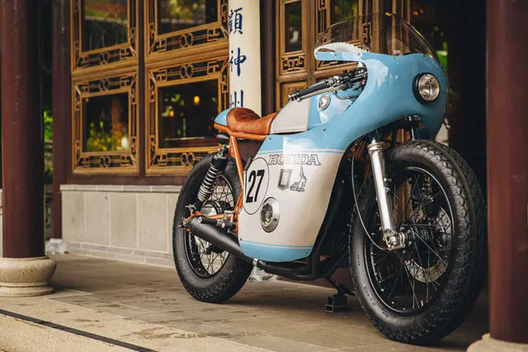 Honda CB550 Cafe Racer Full Fairing - Galeri Otosia.com