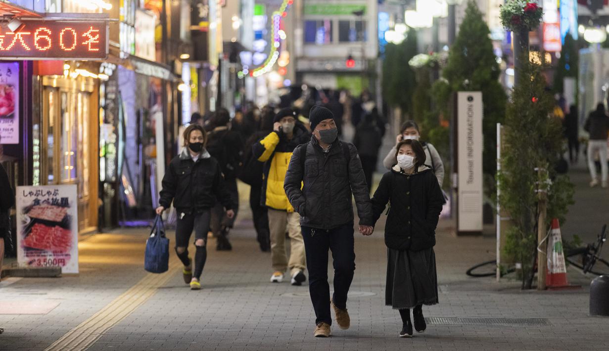 FOTO: Darurat COVID-19, Begini Potret Lingkungan Shinjuku Tokyo