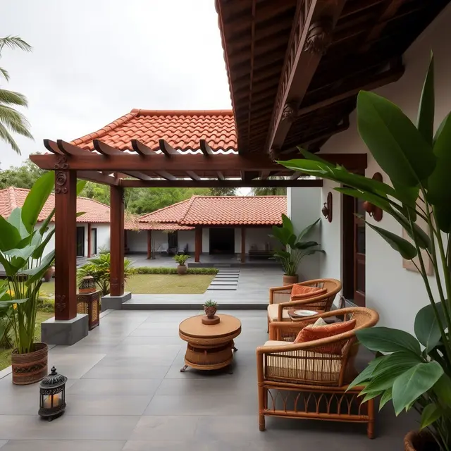 Pakai Bahan Ini, Teras Sederhana Jadi Terlihat Lebih Mewah dan Elegan ...