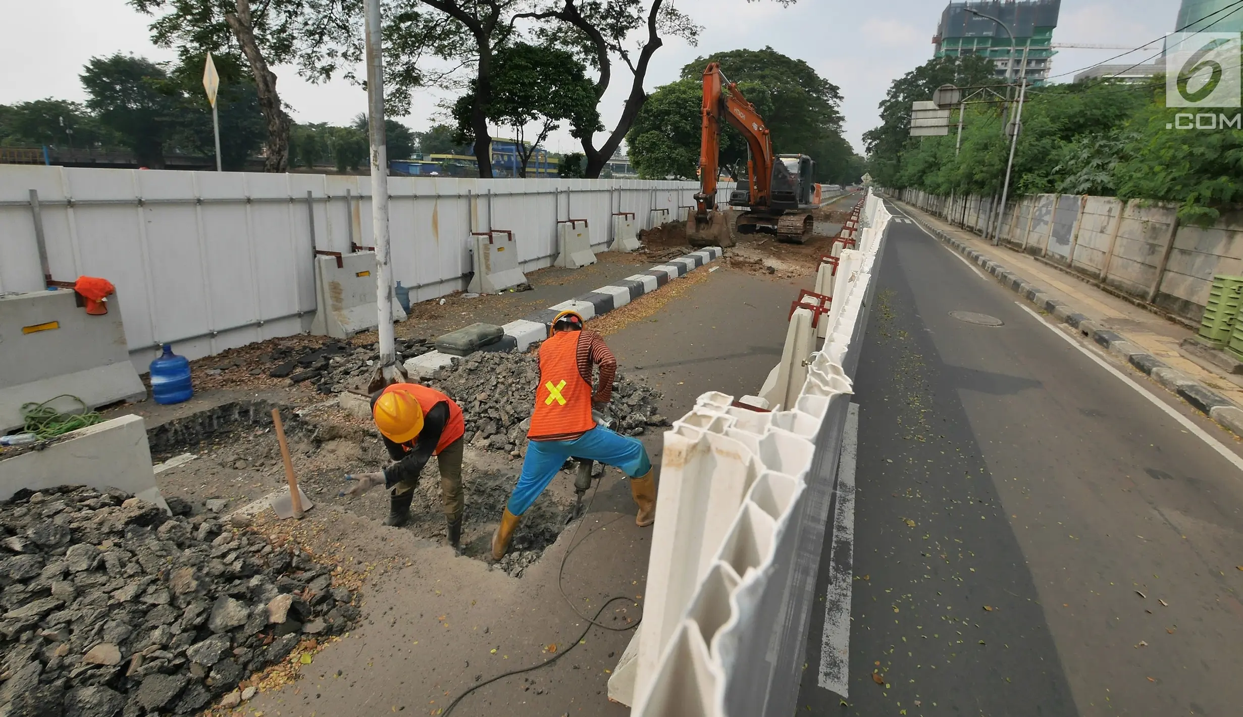 FOTO: Ada Proyek LRT, Jalan Setiabudi Tengah Ditutup Mulai Hari Ini ...