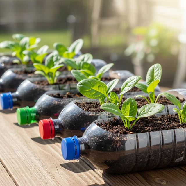 7 Cara Membuat Kebun Vertikal di Balkon Pakai Botol Plastik Bekas ...