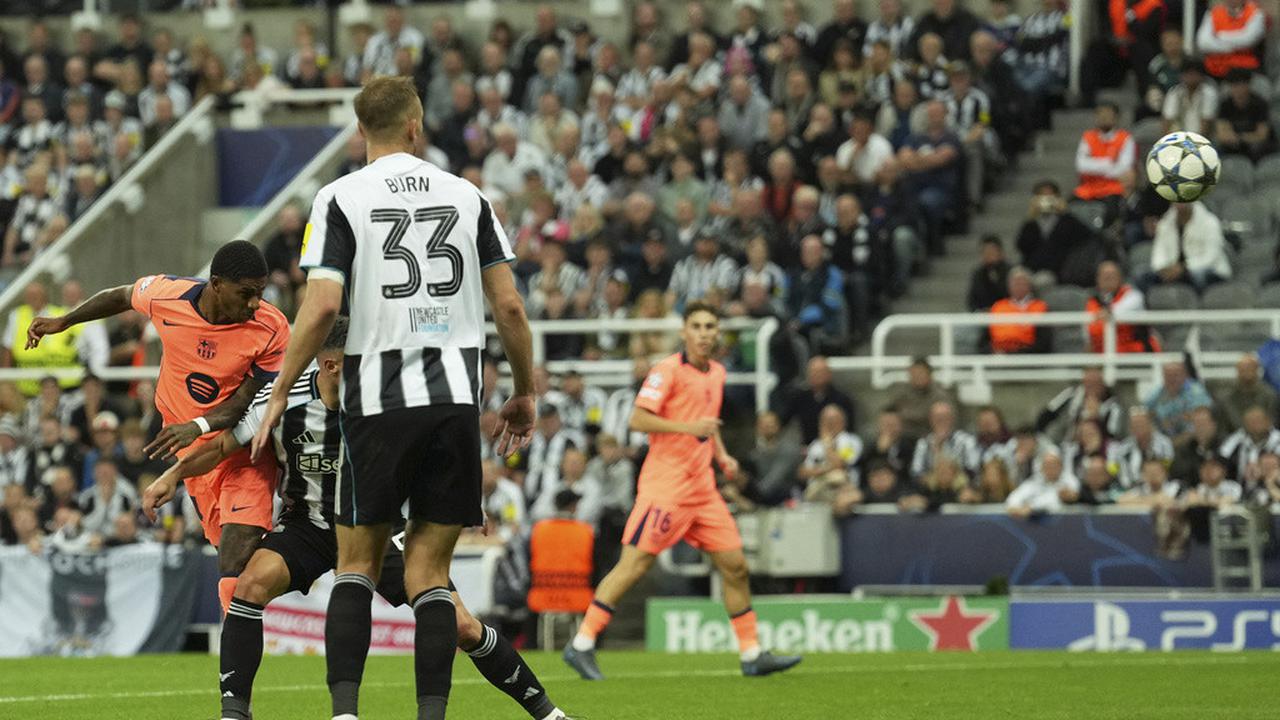 Hasil Liga Champions: Newcastle vs Barcelona