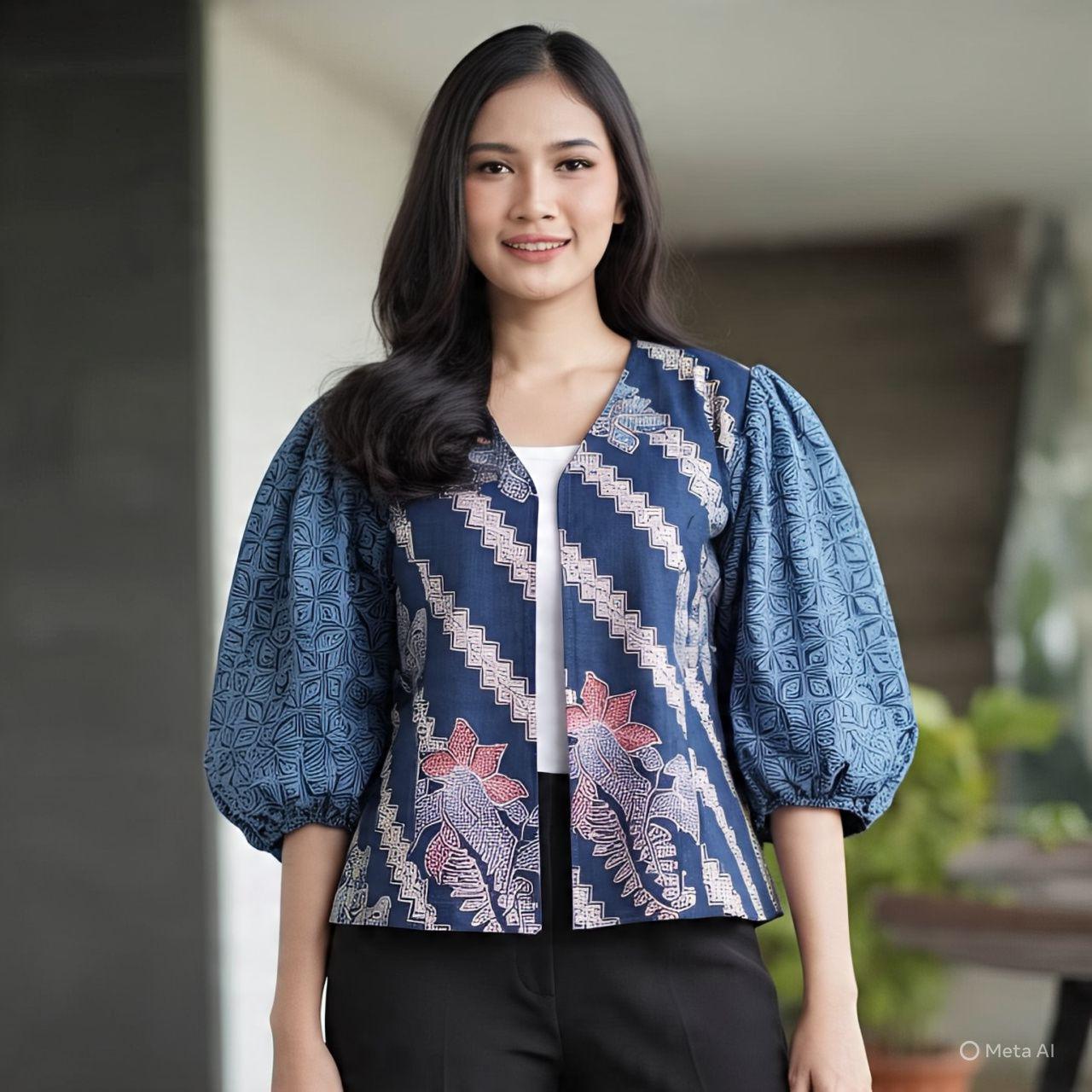 10 Model Blazer Batik Wanita Modern Terbaru 2025, Cocok untuk Gaya ...