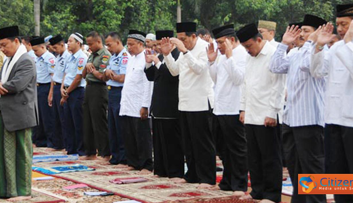 Sholat Idul Adha di Mabes TNI