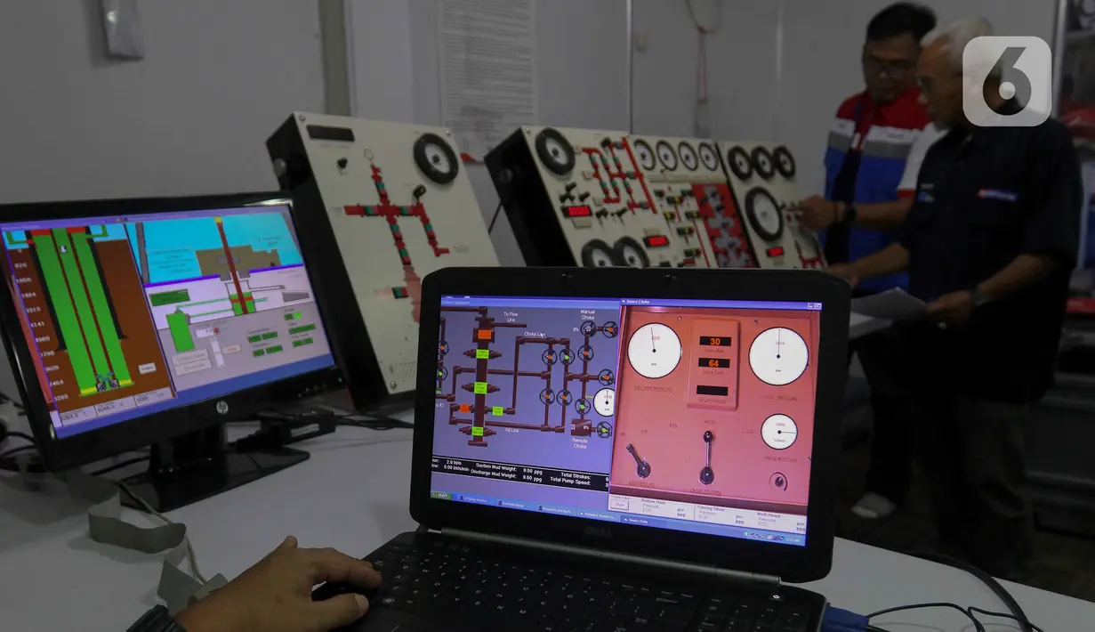 Intip Ruang Simulator Pengeboran di Indonesia Drilling Training Center - Foto Liputan6.com