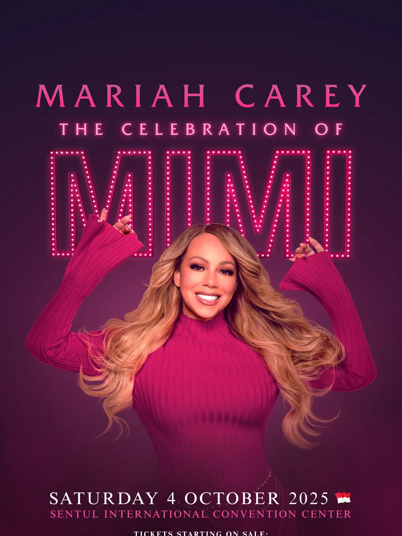 Mariah Carey Gelar Konser di Jakarta 4 Oktober 2025, Tiket Mulai Dijual ...