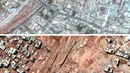Citra Satelit Potret Kondisi Sebelum dan Sesudah Banjir Terjang Libya ...