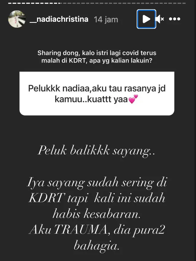 Nadia Christina Ngaku Jadi Korban KDRT Alfath Faathier: Kalau Dibogem ...