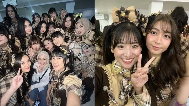 6 Potret Reunian Member JKT48 Generasi 1, Nabilah Tampil Menawan dengan Hijab - Hot Liputan6.com