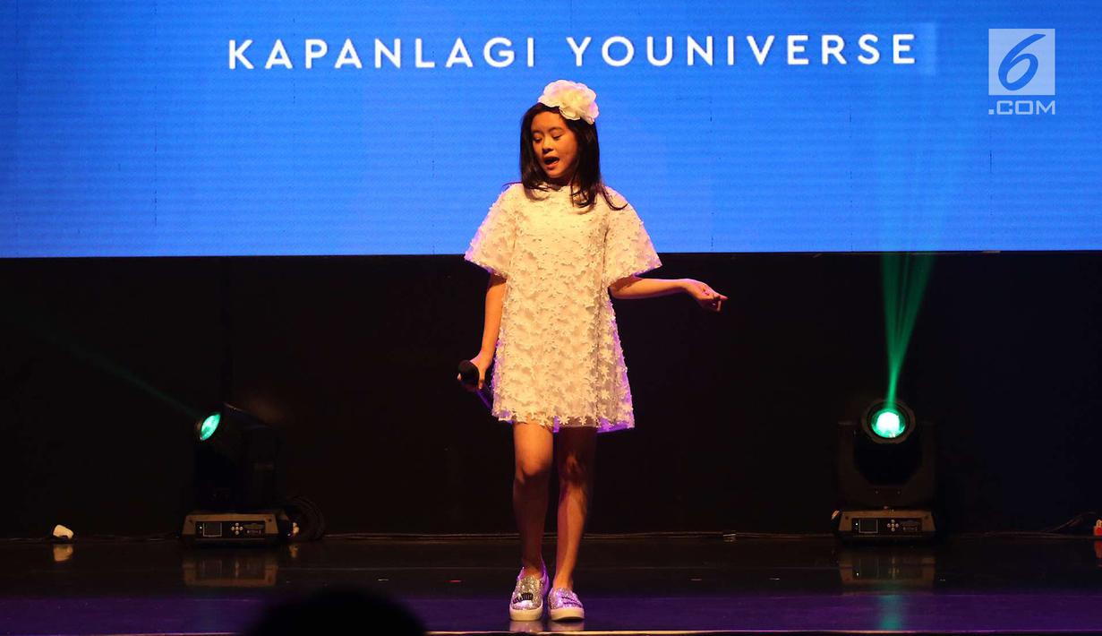 FOTO: Penyanyi Muda Clarice Cutie Meriahkan XYZ Day 2018 - Foto ...