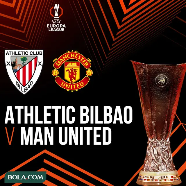 Link Live Streaming Liga Europa Athletic Bilbao vs Manchester United di Vidio, Sebentar Lagi ...