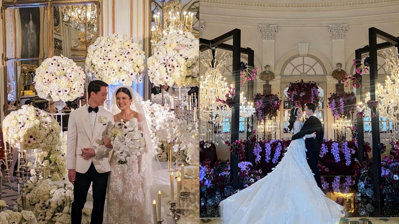 8 Potret Pernikahan Kevin Sanjaya dan Valencia Tanoesoedibjo di Paris ...