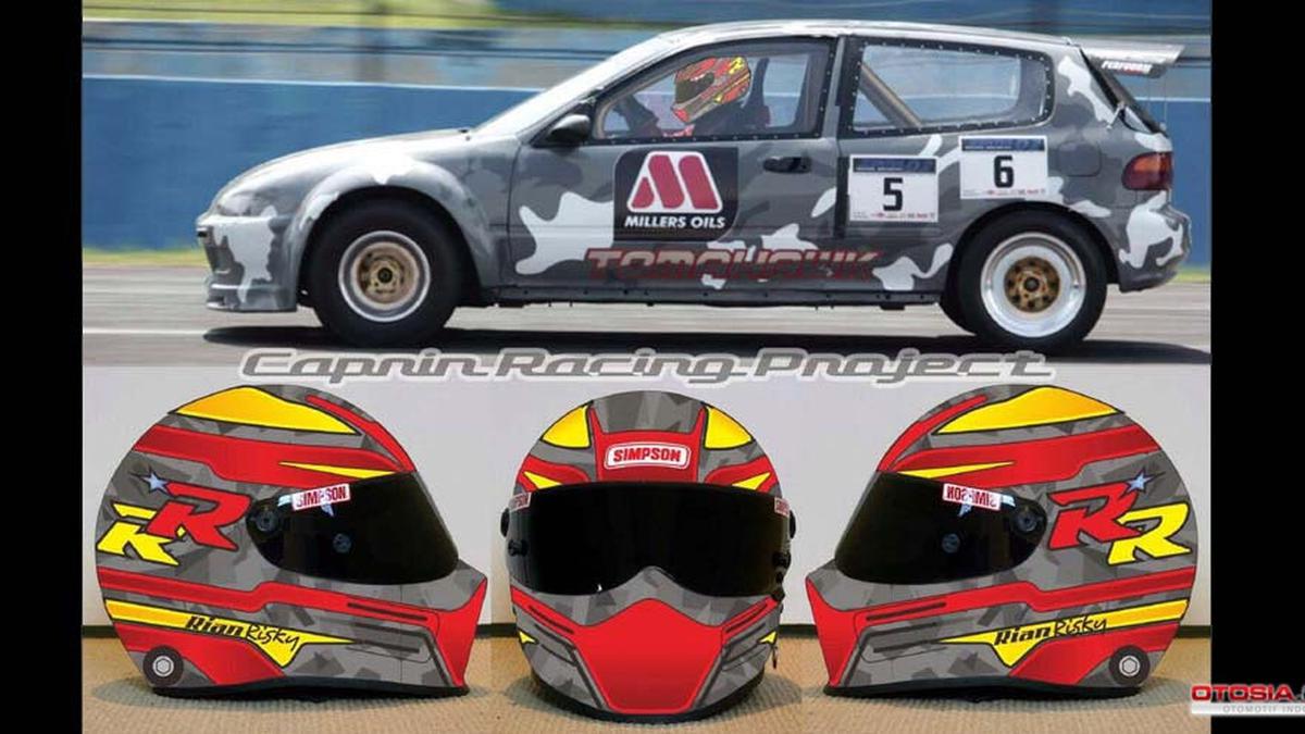 Kustom Helm Terinspirasi Dari Mobil Drag Race - Berita Otosia.com