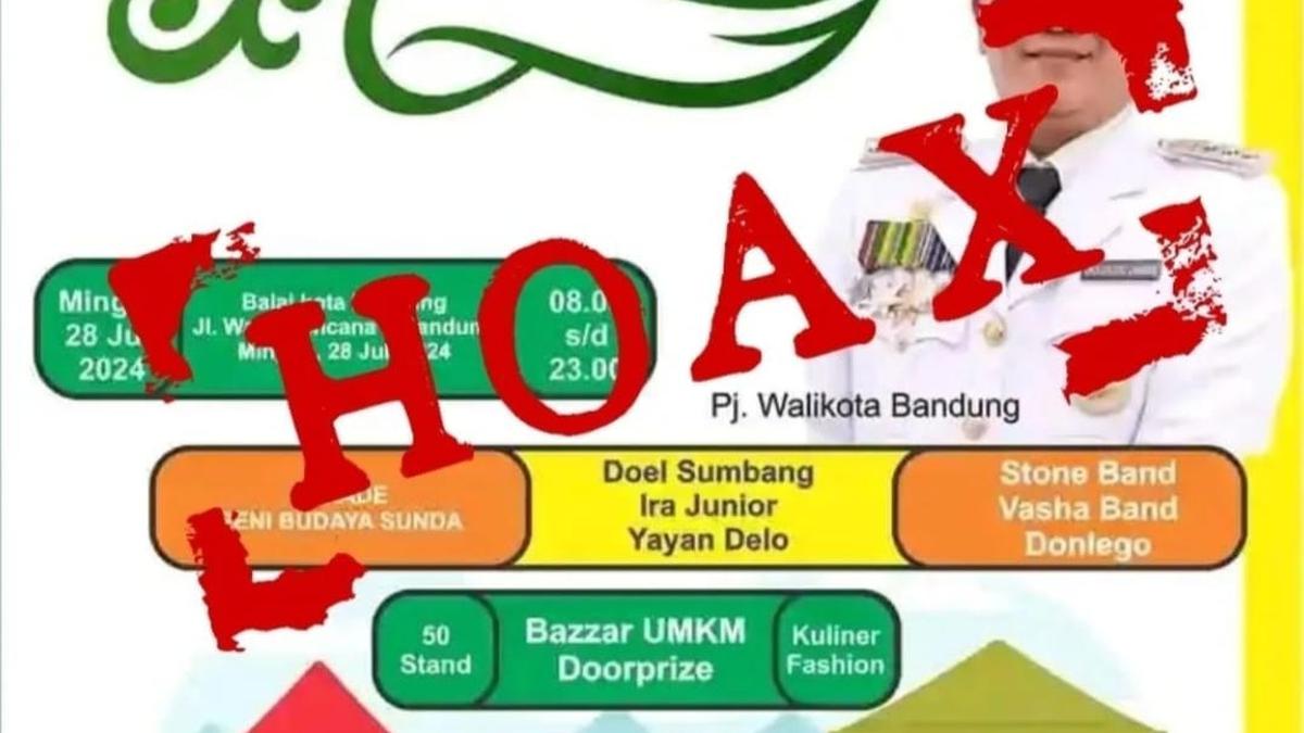 Waspada Penipuan Berkedok Acara Palsu Mengatasnamakan Pemkot Bandung ...