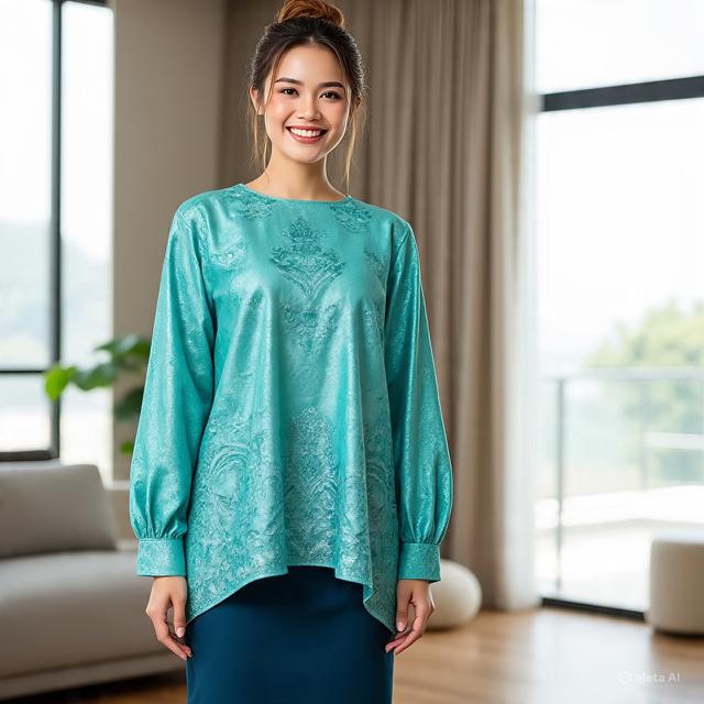 8 Model Atasan Brokat Lengan Panjang Casual Chic Terbaru 2025