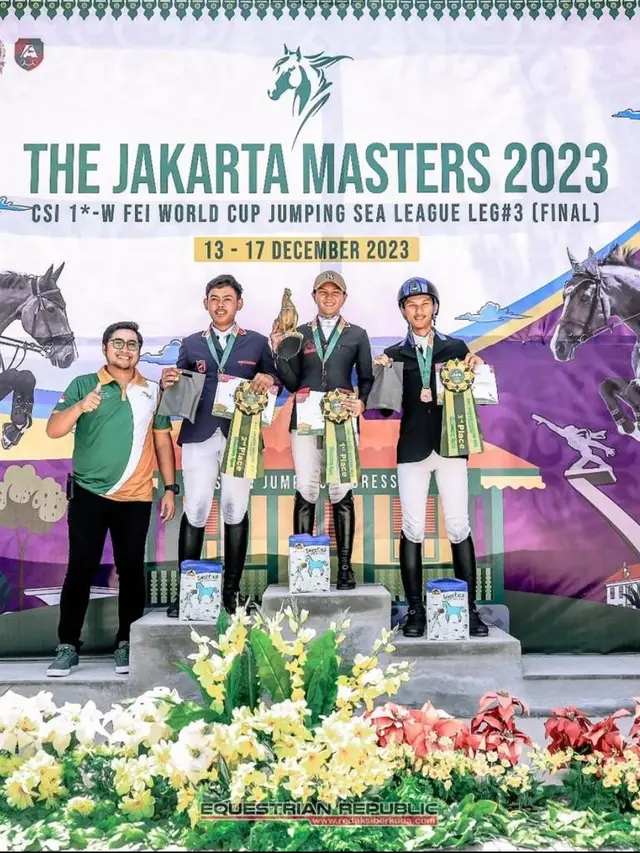 Kejuaraan Berkuda The Jakarta Masters 2023 Munculkan Bibit Baru Berbakat