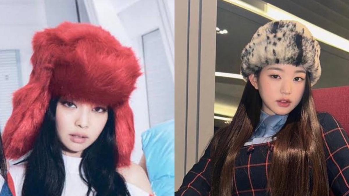 Beda Gaya 8 Idol KPop Pakai Topi Bulu yang Kembali Tren, Jennie BLACKPINK-Yeji ITZY - Fashion ...