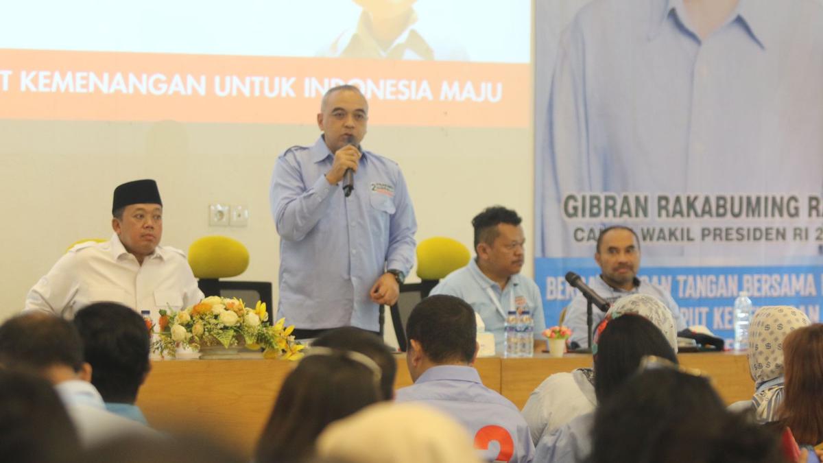 Rakorda Relawan Prabowo-Gibran se-DKI, Jemput Kemenangan Indonesia Maju