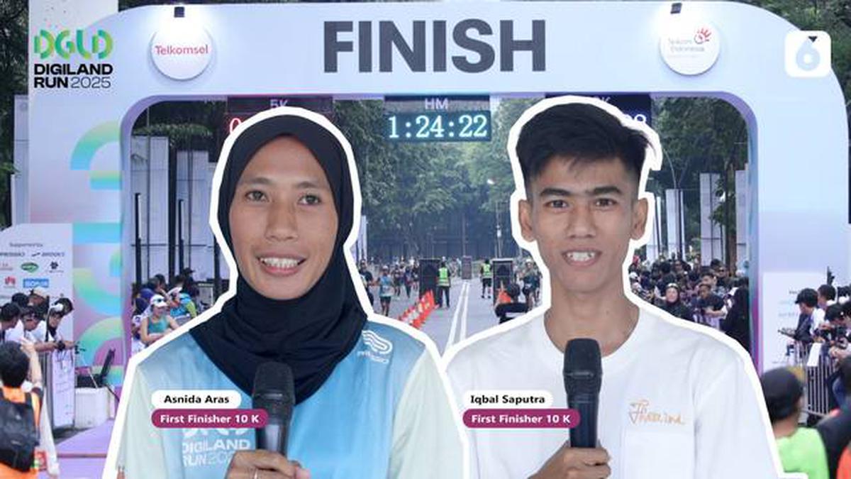 Pemenang Digiland Run 2025