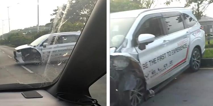 Waduh, Baru Dites Toyota Veloz Malah Kecelakaan - Berita Otosia.com