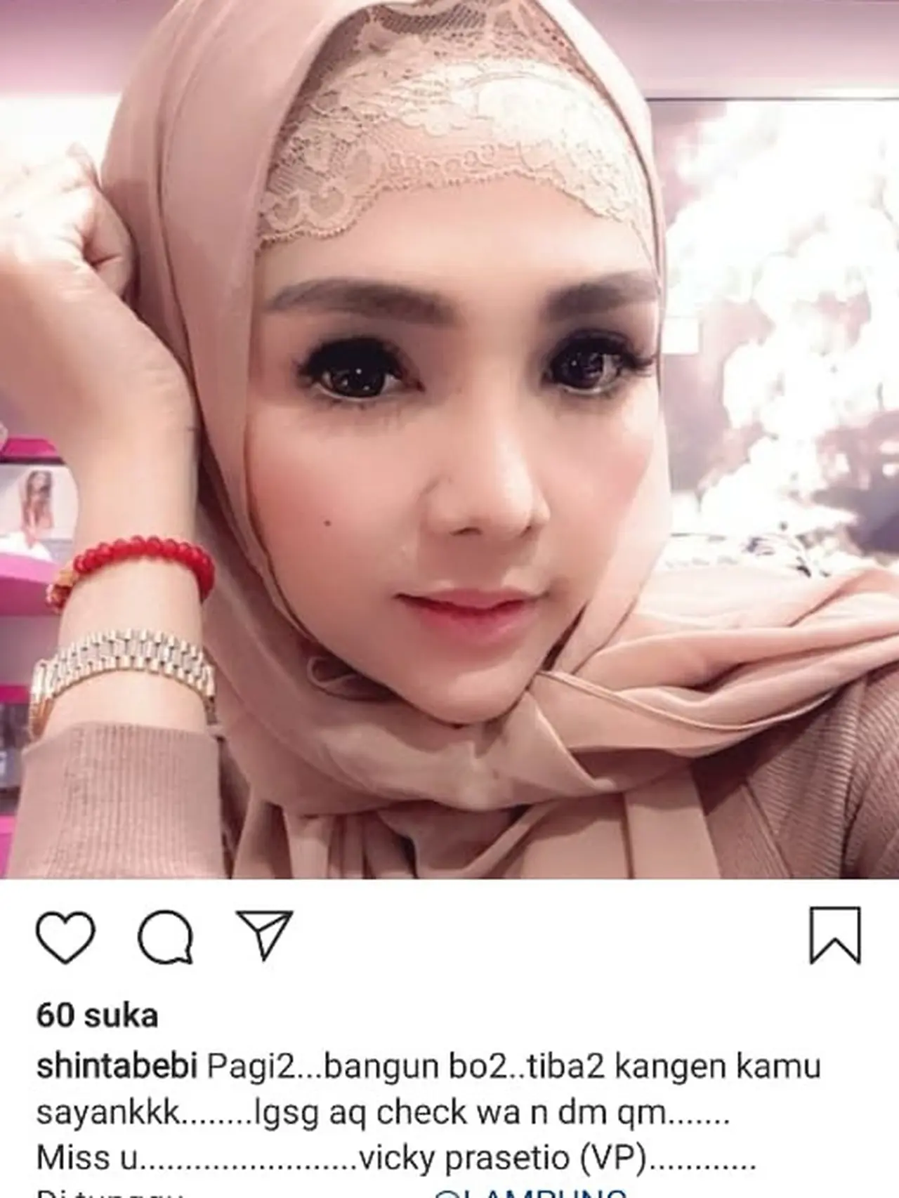 Shinta Bebi Beberkan Kedekatannya dengan Vicky Prasetyo - ShowBiz ...