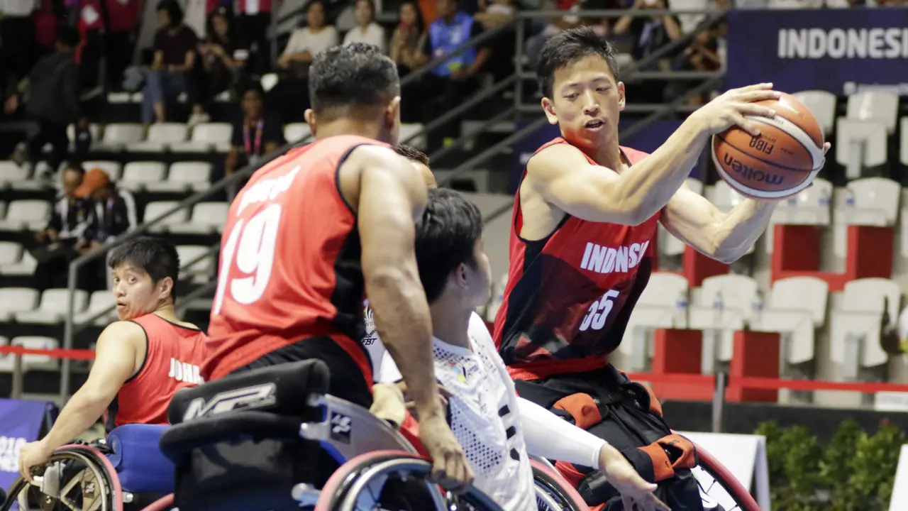 Kesan Donald Santoso Berbagi Peran di Tim Basket Kursi Roda Indonesia - Asian Para Games ...